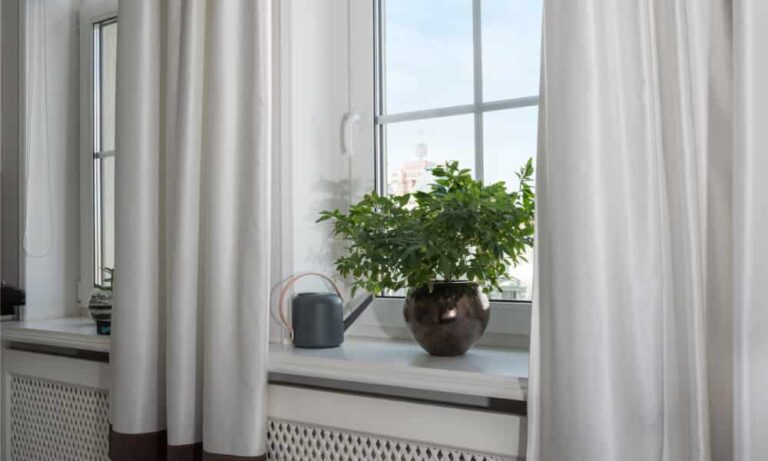 How Long Should Curtains Hang Below Window Sill
